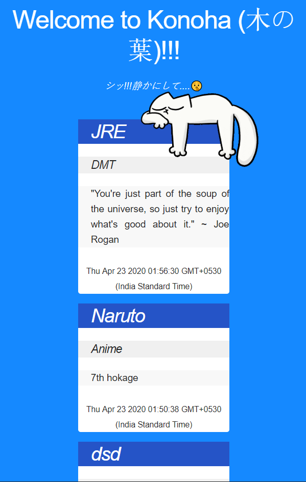 GitHub - theone98/Konoha