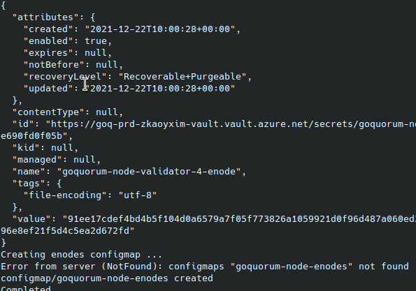 Error calling include: templateerror calling include: template:: no template "goquorum-genesis ...
