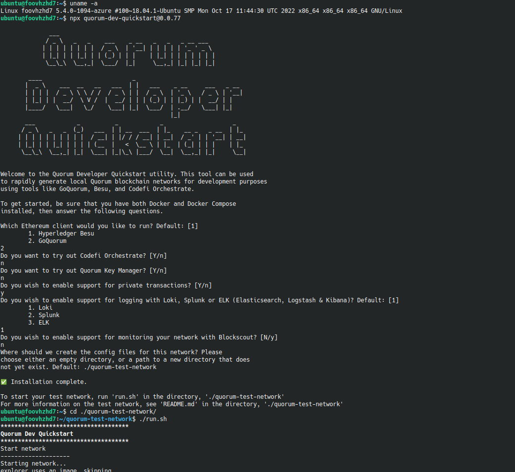 Web block explorer · Issue #217 · Consensys/quorum-dev-quickstart · GitHub