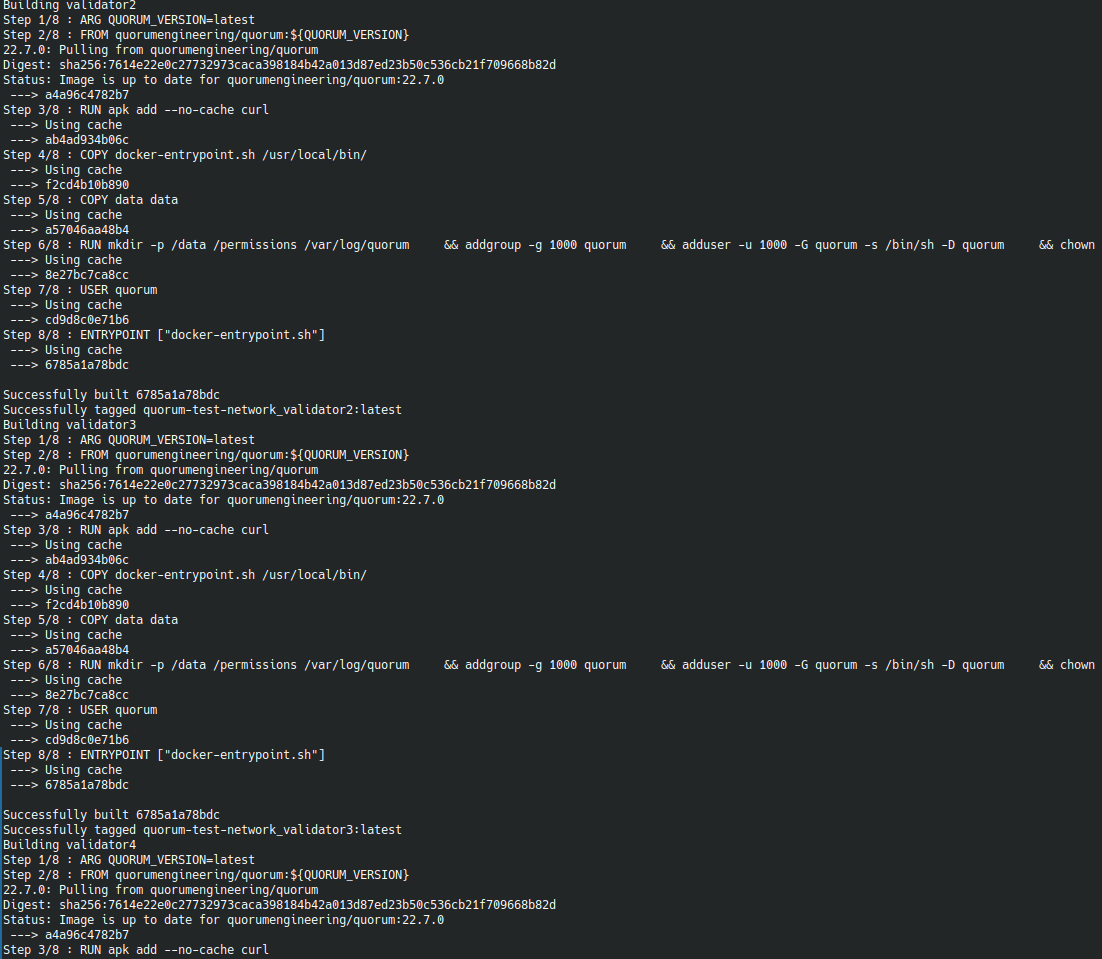 Web block explorer · Issue #217 · Consensys/quorum-dev-quickstart · GitHub