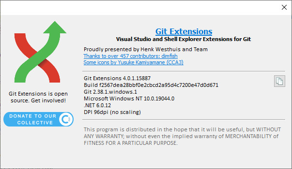 Sometimes GitExtension can not recover when clicking minized icon from Windows status bar ...