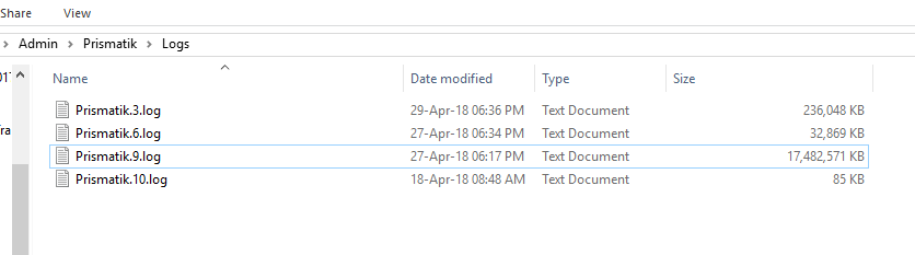 Enormous sized log files from prismatik · Issue #182 · psieg/Lightpack · GitHub