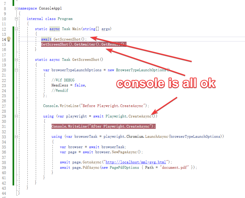 Bug Playwrightcreateasync Is Hanging When Its Executed By Github Runner Via Nsole 9307