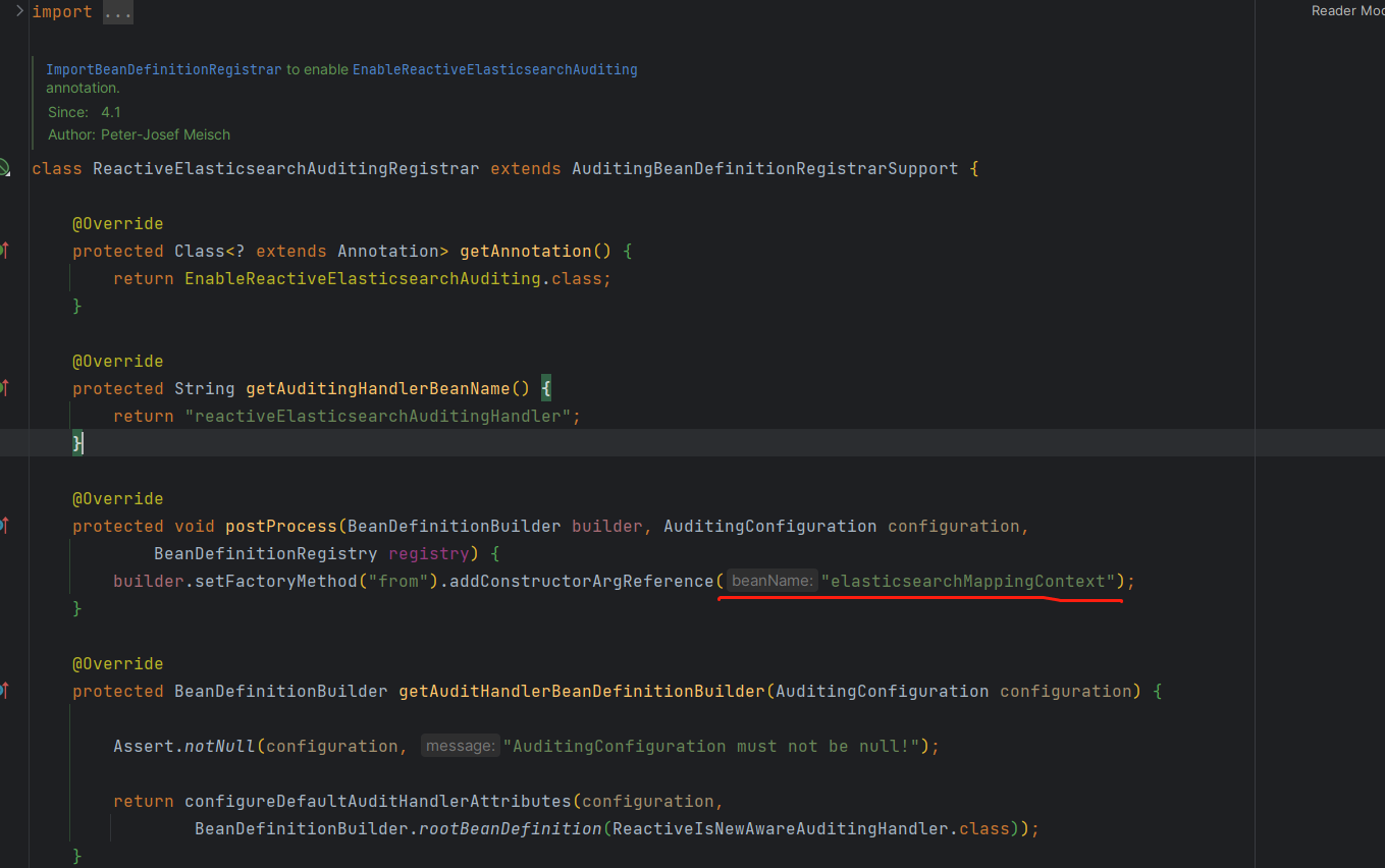@EnableReactiveElasticsearchAuditing not work · Issue #2408 · spring-projects/spring-data ...