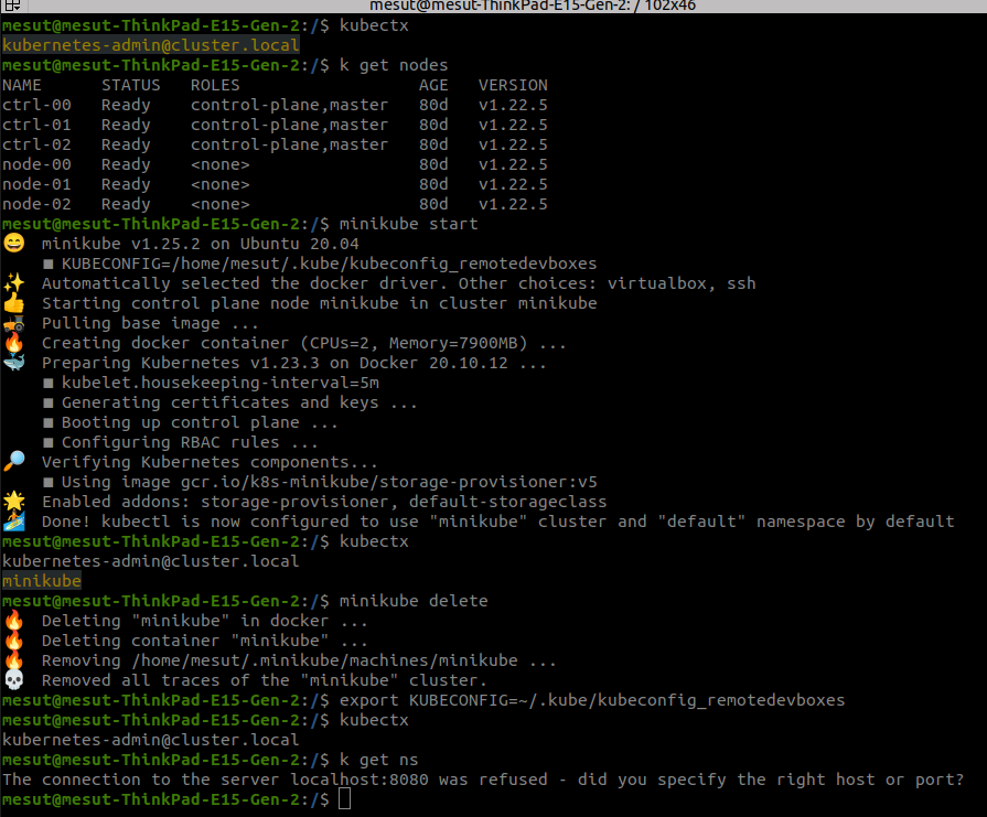 The connection to the server localhost:8080 was refused - did you ...