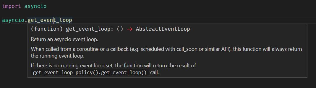 [ Community Question ] How do you access docstrings with the IDE/Editor ...