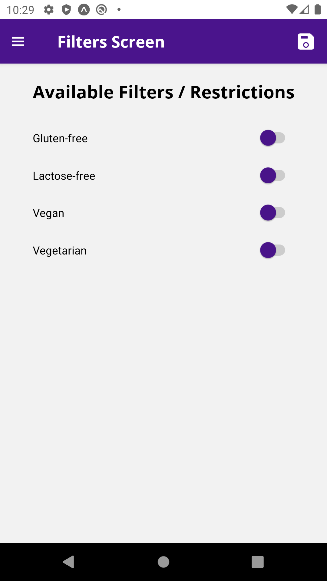 GitHub - anas-ambalavan/React-Native-Meals-App: A Meals App using React Native
