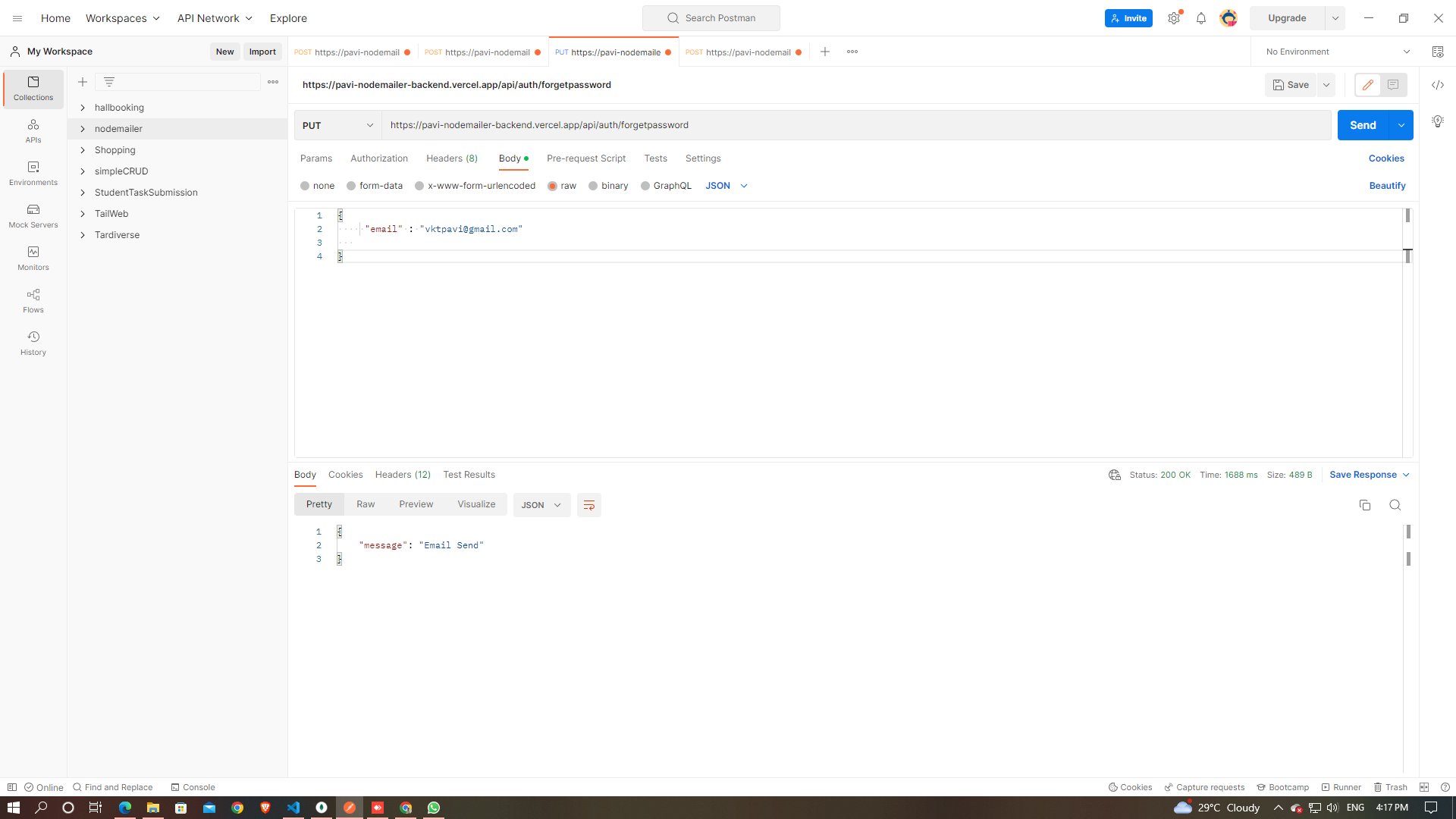 GitHub - PavithranBaskaran/pavi-nodemailer-backend