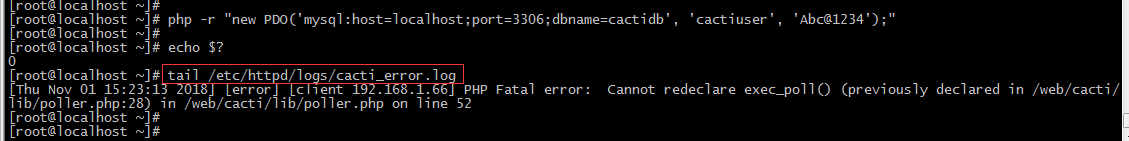 [1.2.0 beta 2] FATAL: Connection to Cacti database failed · Issue #2117 · Cacti/cacti · GitHub