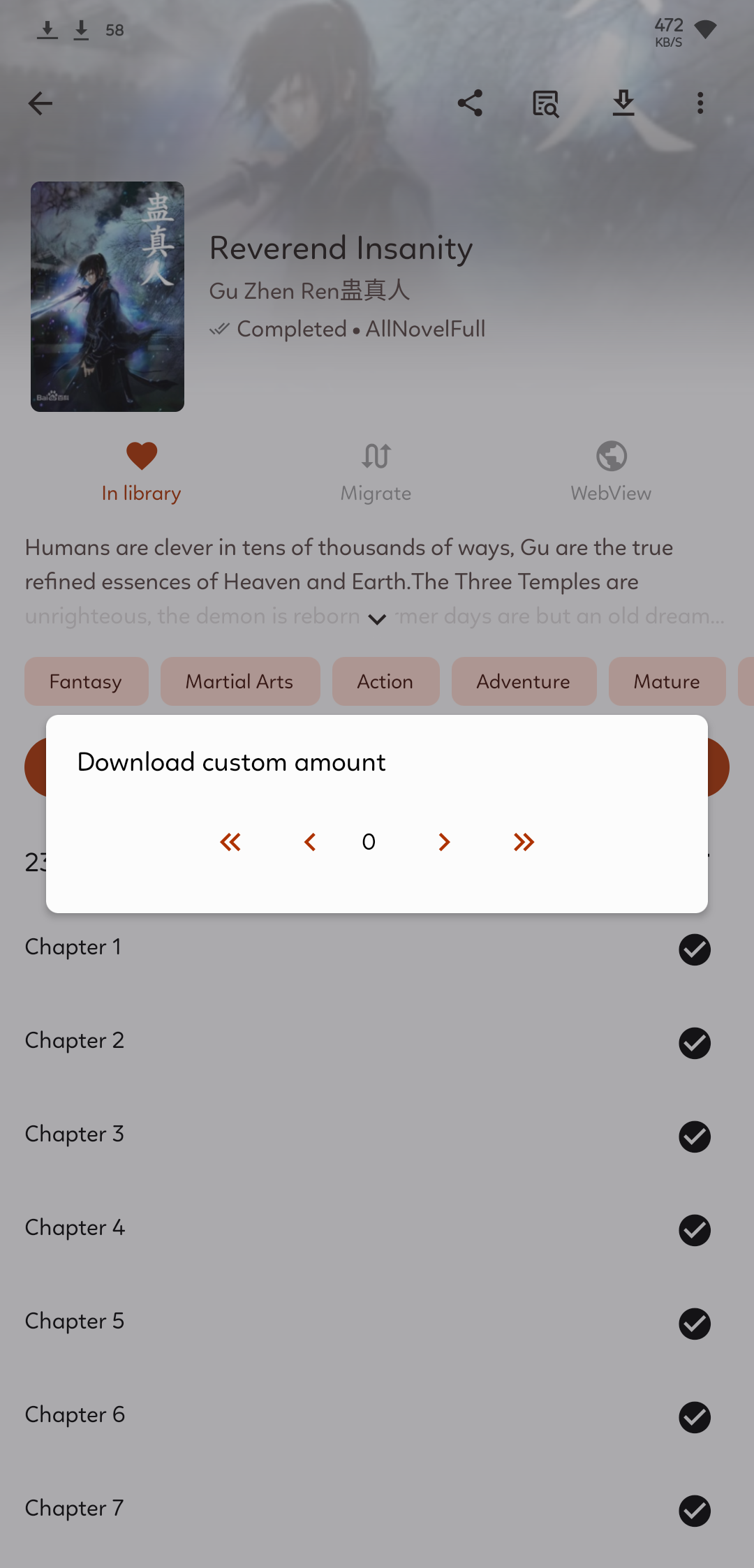 Custom download not displaying download button · Issue #557 · LNReader/lnreader · GitHub