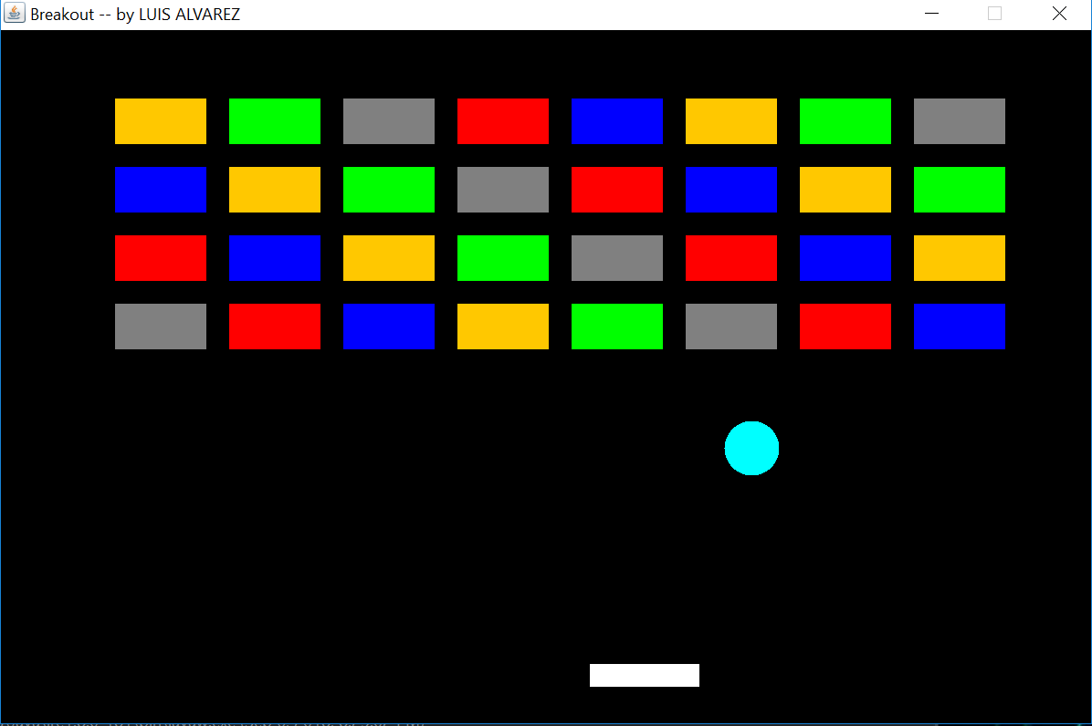 GitHub - asluis/BreakOut: Breakout using Java.