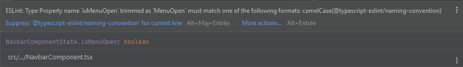 ESLint : Non-constant boolean convention warning · Issue #34 · Libra-foundation/react-template ...