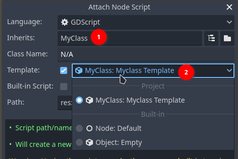 [4.0 beta3] Attach script does not detect custom Node type · Issue #68014 · godotengine/godot ...