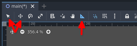 Newly created button cannot be moved or resized from top left corner of 2D scene · Issue #81596 ...