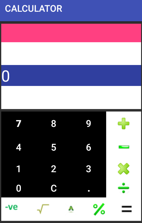 GitHub - sayantan-kundu/android-basic-calculator: android project to ...