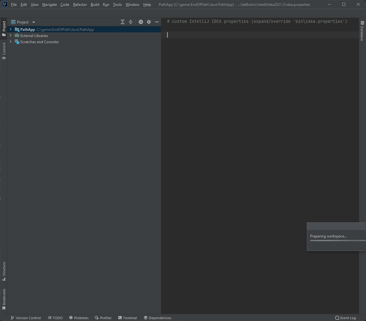 Jetbrains IDEs seem to have a separate UI behavior (titlebar is shown ...