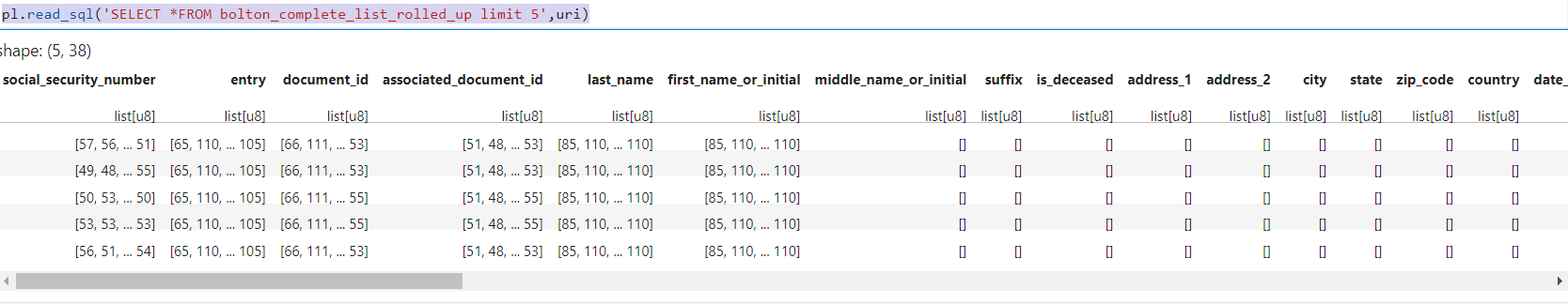 How to read higher size DB from MySQL using Polars and ConnectoX? · Issue #4506 · pola-rs/polars ...