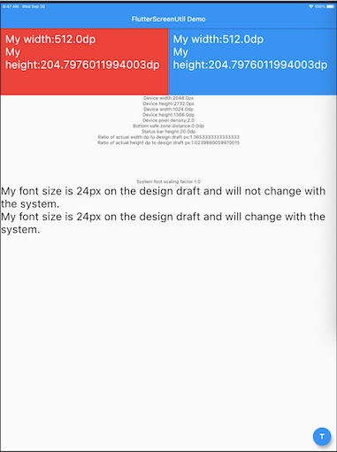 Font scaling on orientation change · Issue #149 · OpenFlutter/flutter_screenutil · GitHub