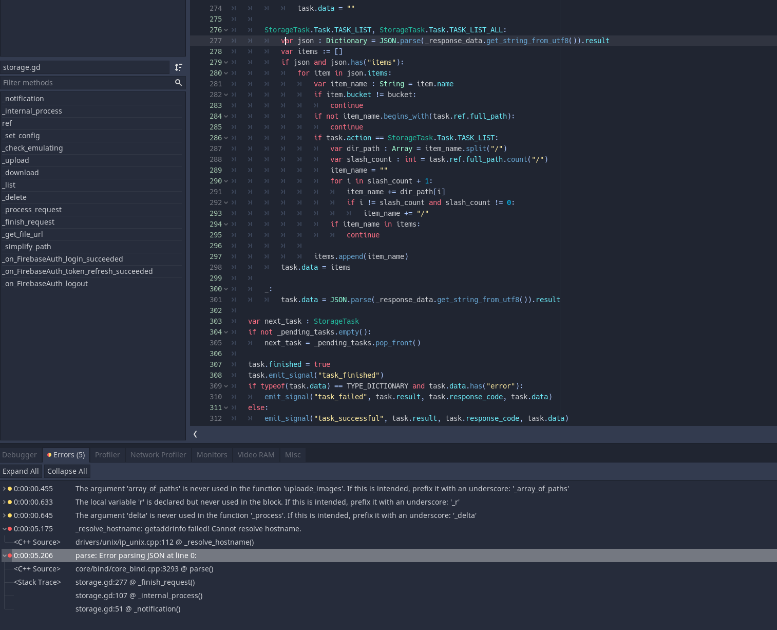[BUG] Why is this error showing up: _resolve_hostname: getaddrinfo failed! Cannot resolve ...