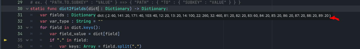 [BUG] Cannot store integers as keys for dictionary, only Strings. · Issue #357 · GodotNuts ...
