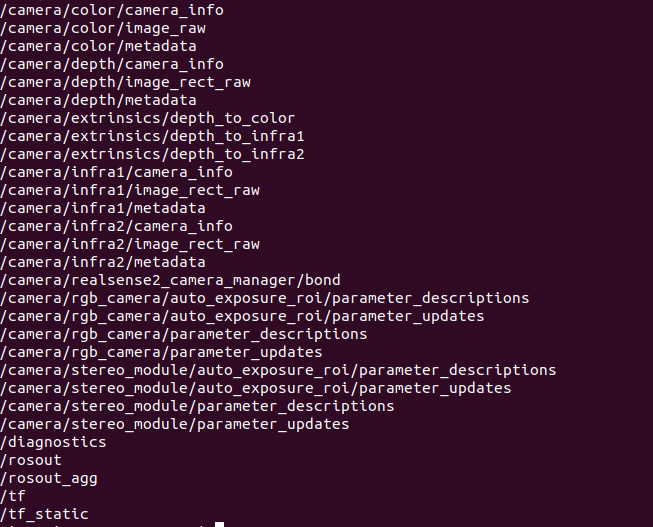 /camera/imu topic not published by Intel RealSense Depth Camera D435f on Ubuntu 20.04 Noetic ...