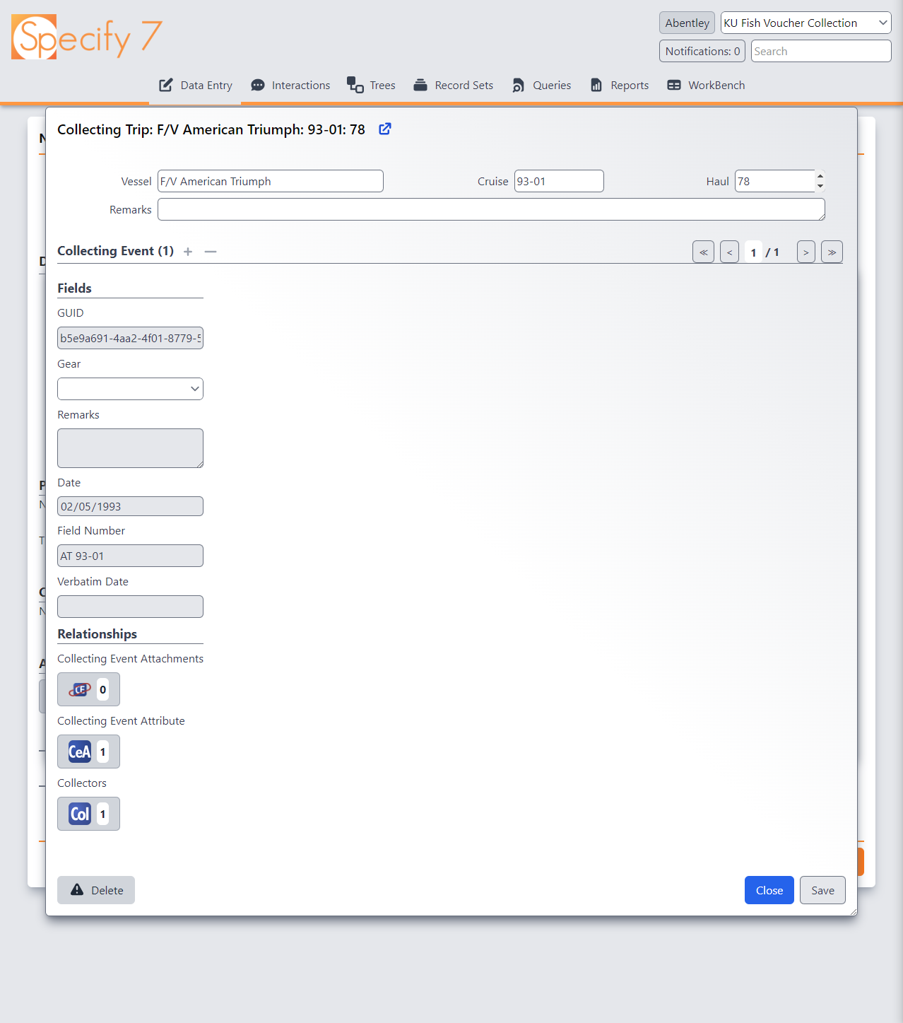 [a11y] CE subview appearing improperly · Issue #1499 · specify/specify7 · GitHub