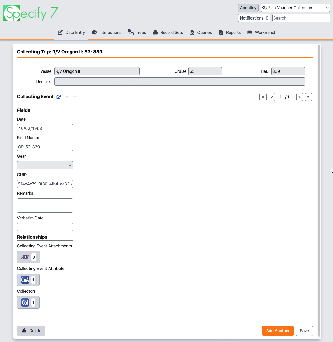 [a11y] CE subview appearing improperly · Issue #1499 · specify/specify7 · GitHub