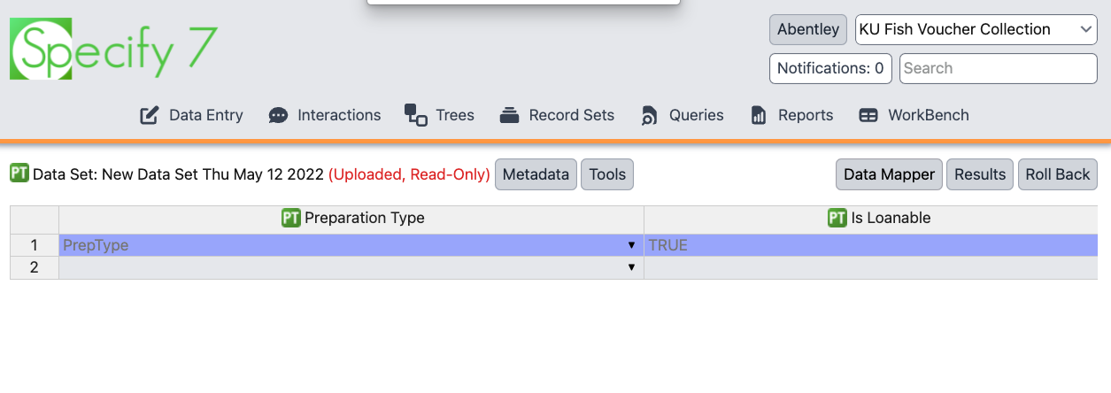 Add a "no restrictions" mode to the WorkBench mapper · Issue #1226 · specify/specify7 · GitHub