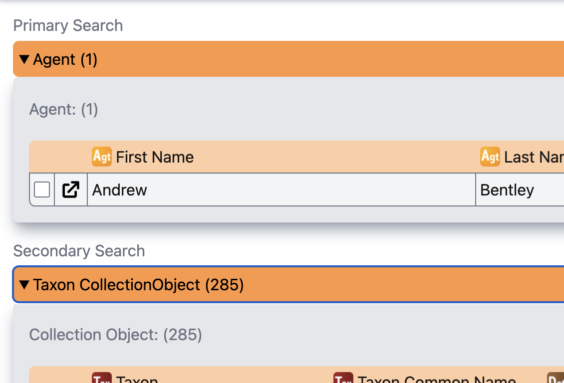 Move number of records into header for simple query results · Issue #1681 · specify/specify7 ...