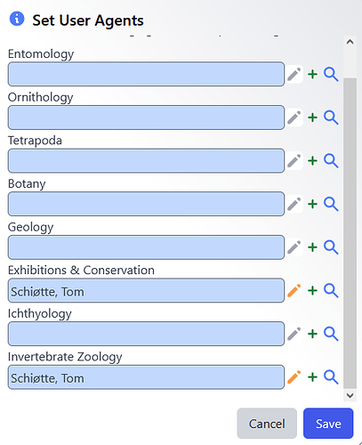 Cannot set batch of agents for collection access · Issue #2405 · specify/specify7 · GitHub