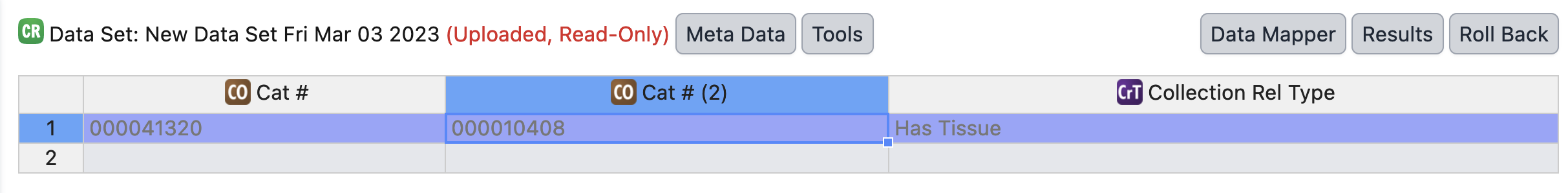 Uploading Collection Object Rels not working in the WorkBench · Issue #3089 · specify/specify7 ...