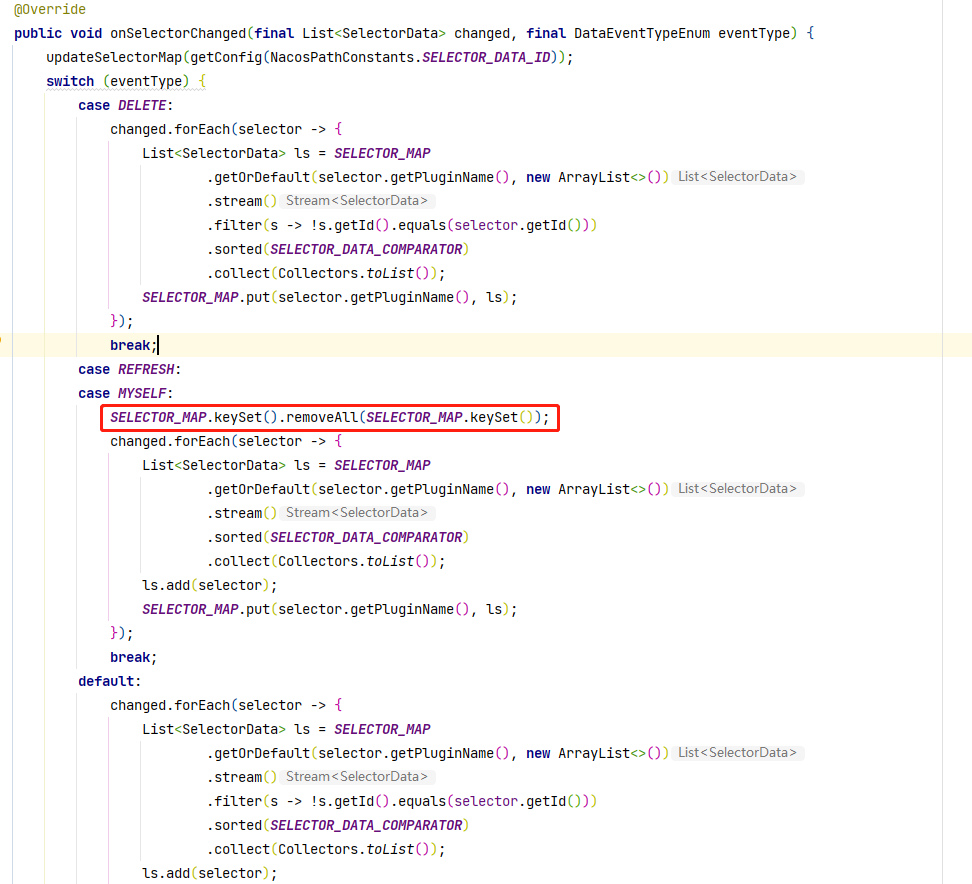 [Question] nacos data synchronization will lose config when restart shenyu-bootstrap · Issue ...