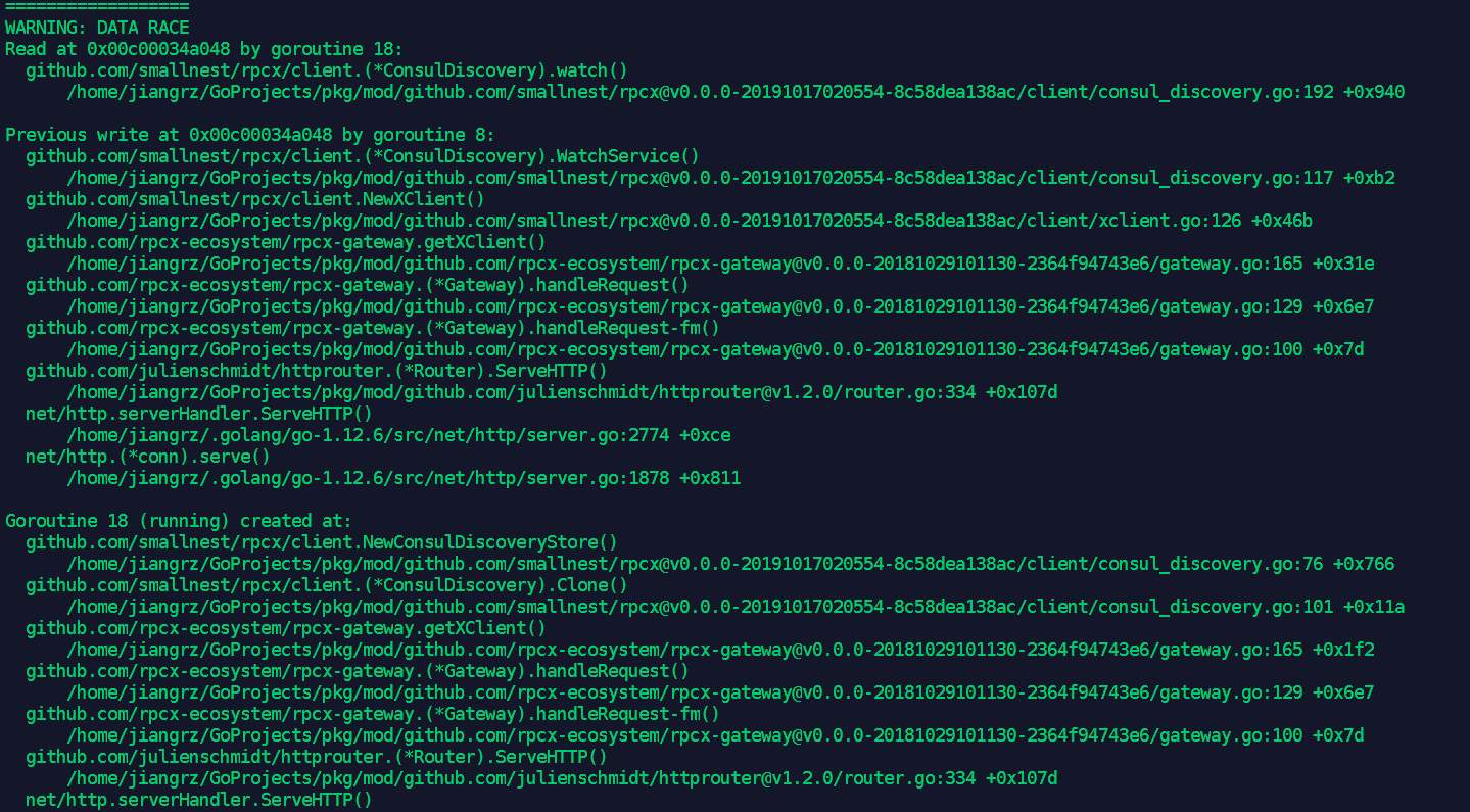 求助！以HTTP方式公布Gateway会挂死？ · Issue #373 · smallnest/rpcx · GitHub
