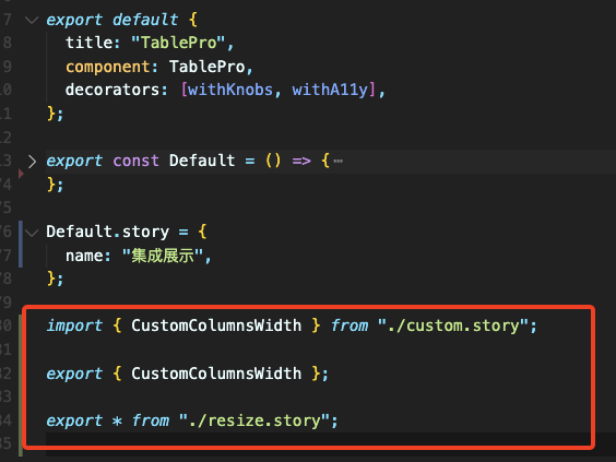 “export * from" syntax, Unable to generate code Preview · Issue #11214 ...