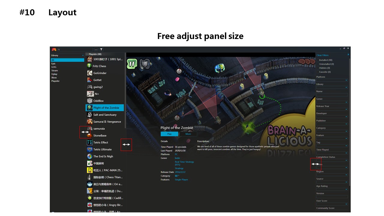 Many feature suggestions about layout\image\metadata ect · Issue #1856 · JosefNemec/Playnite ...