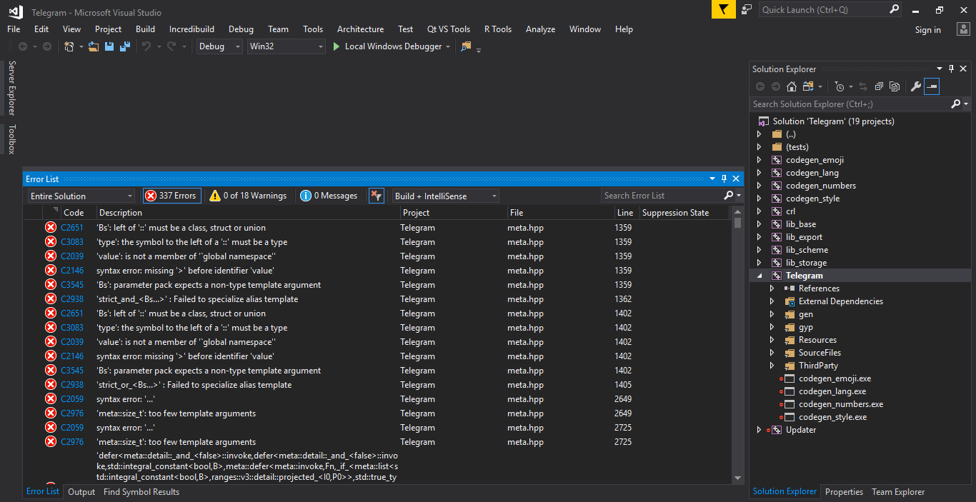 Build failure · Issue #5644 · telegramdesktop/tdesktop · GitHub