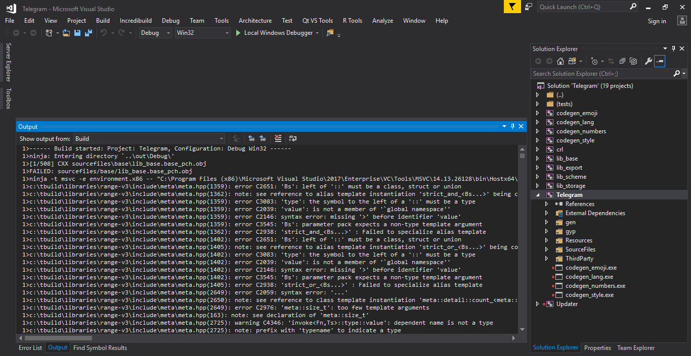 Build failure · Issue #5644 · telegramdesktop/tdesktop · GitHub