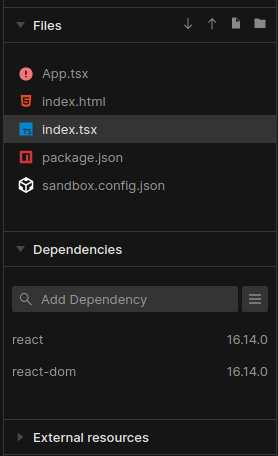 Bug in docs: dependencies in CodeSandbox did not include ahooks. · Issue #1746 · alibaba/hooks ...