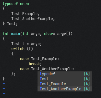 `coc#pum#confirm` inserts extra characters on C language case ...