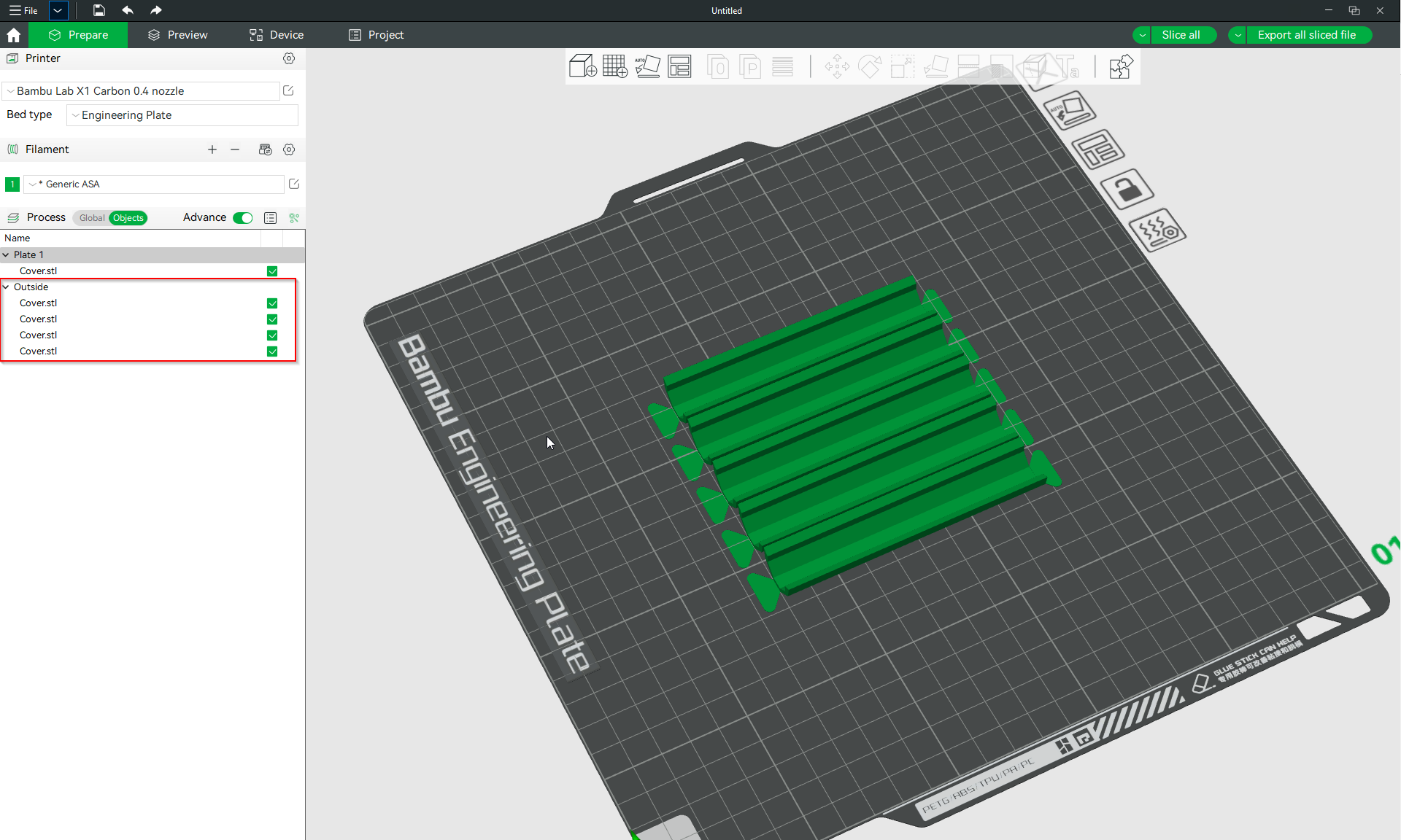 Copy results in parts beeing placed in "Outside" · Issue #972 ...