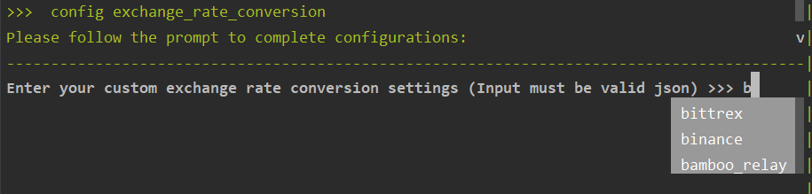 [BUG] Exchange names auto-complete when not needed. · Issue #1159 ...