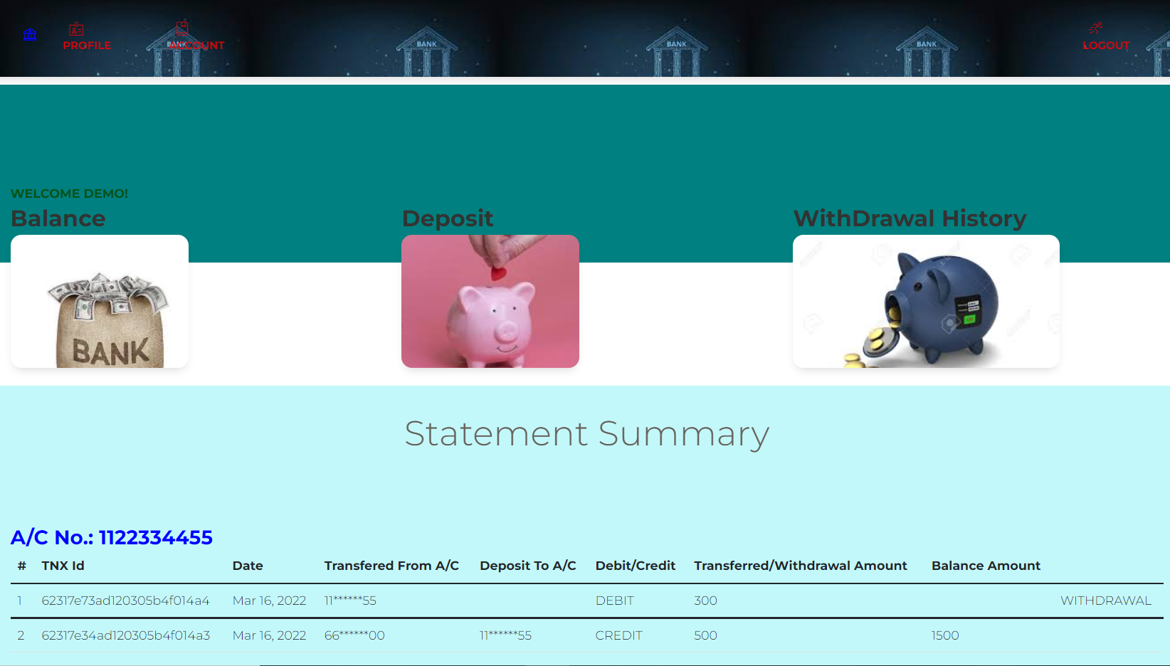 GitHub - arunima-nair/bank_prj: Banking Pjt using angular 13 and spring boot/ MongoDB