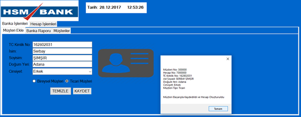 GitHub - mehmetaydintr/Banka_Otomasyonu