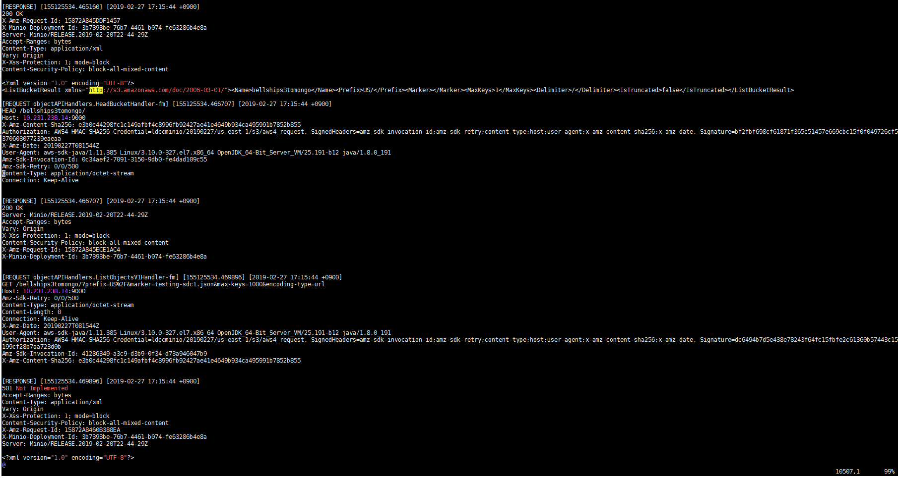 How can I read Minio data from Streamsets using Amazon S3? · Issue #7303 · minio/minio · GitHub