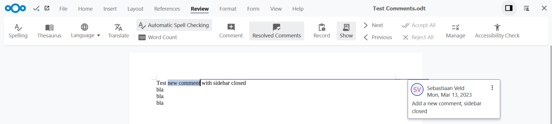 draft comment lost when switching tabs · Issue #5995 · CollaboraOnline ...