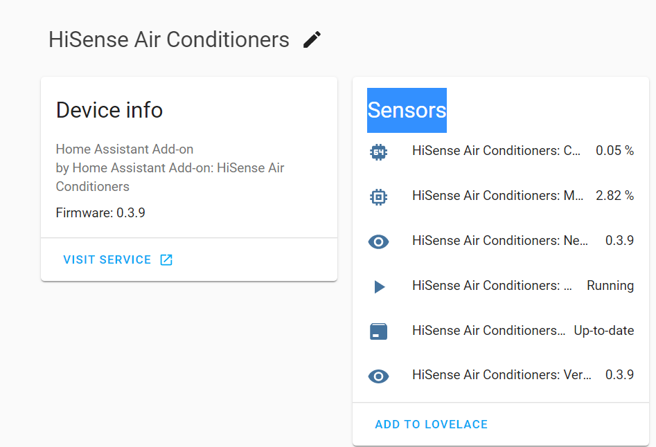 AC not visible in devices. · Issue #139 · deiger/AirCon · GitHub