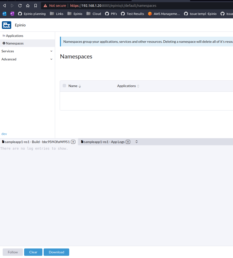 [UI] Feature Request: Close app logs and exec windows when underlying app or parent namespace is ...