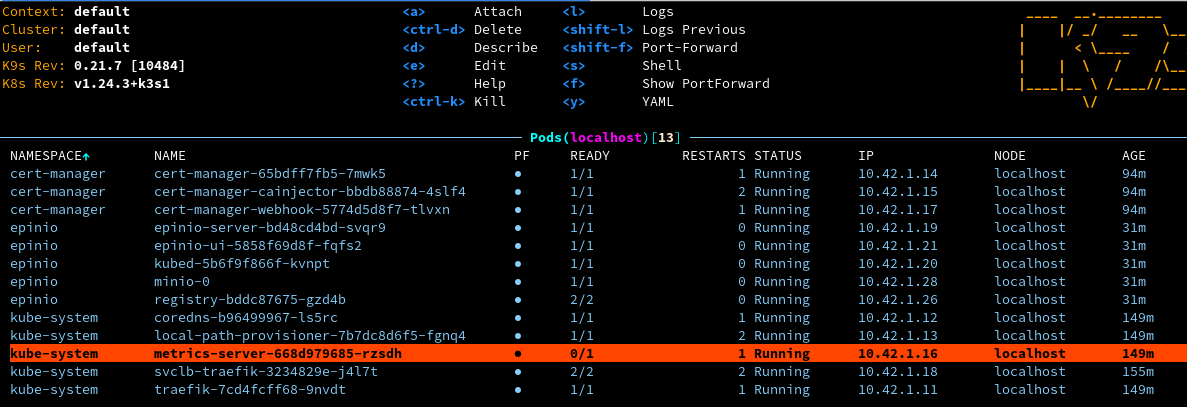 Fail to deploy epinio on k3s when firewalld is enabled · Issue #6024 · k3s-io/k3s · GitHub
