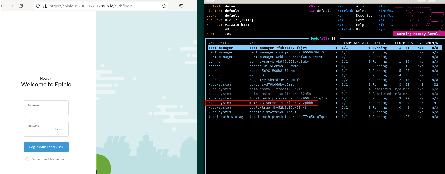 Fail to deploy epinio on k3s when firewalld is enabled · Issue #6024 · k3s-io/k3s · GitHub